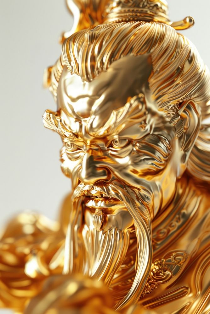 Statue god gold shiny representation. | Free Photo - rawpixel