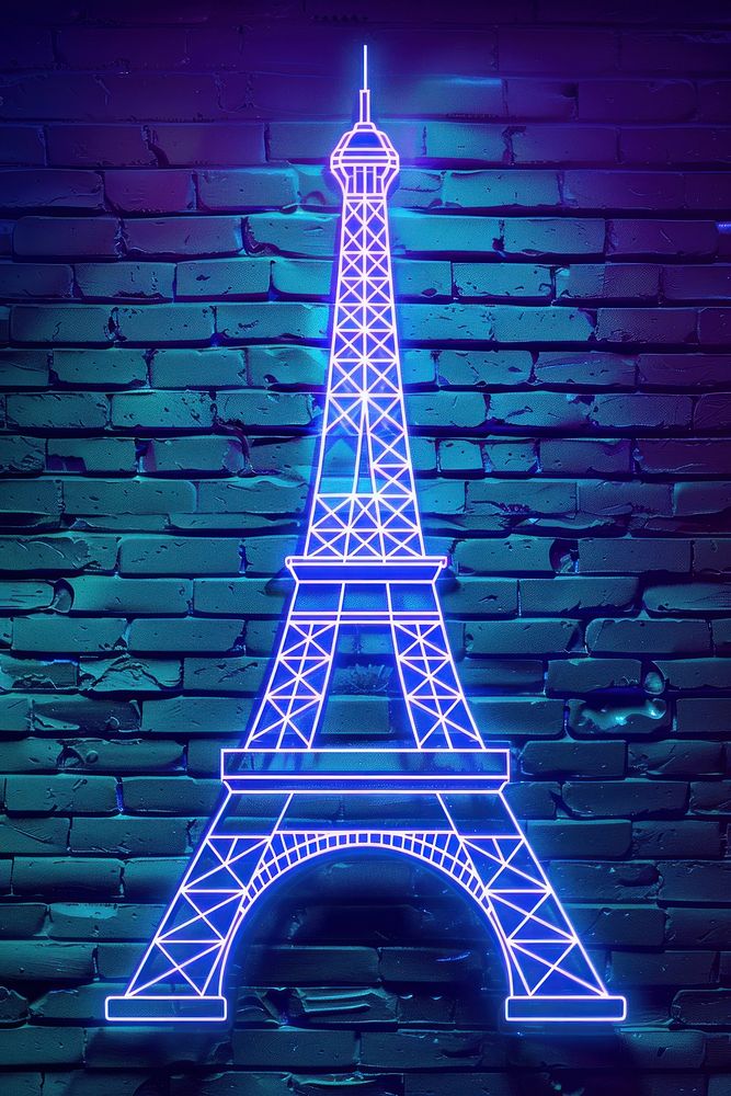 Eiffel tower architecture building landmark. | Free Photo Illustration ...