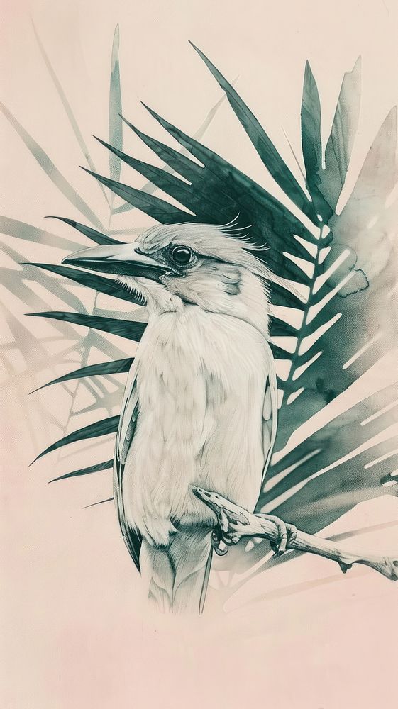 Wallpaper Bird drawing sketch bird. | Premium Photo Illustration - rawpixel