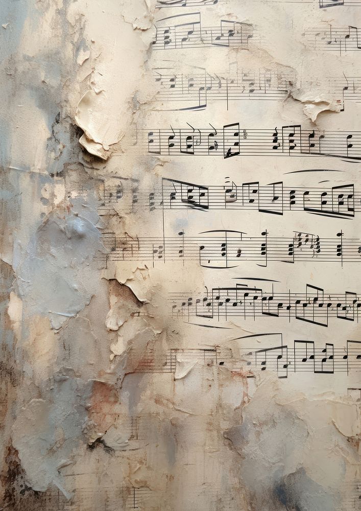 Close pale sheet music backgrounds | Free Photo Illustration - rawpixel