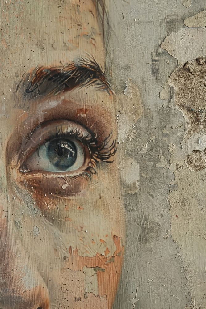 Close pale ad people painting | Free Photo Illustration - rawpixel