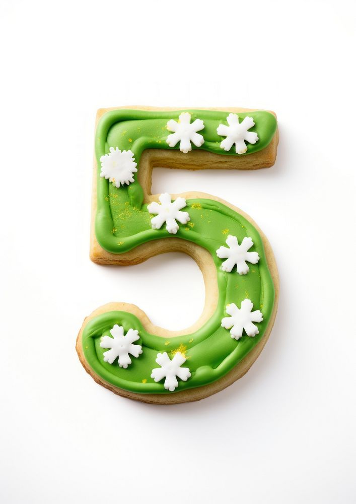 Number icing dessert cookie. | Free Photo - rawpixel