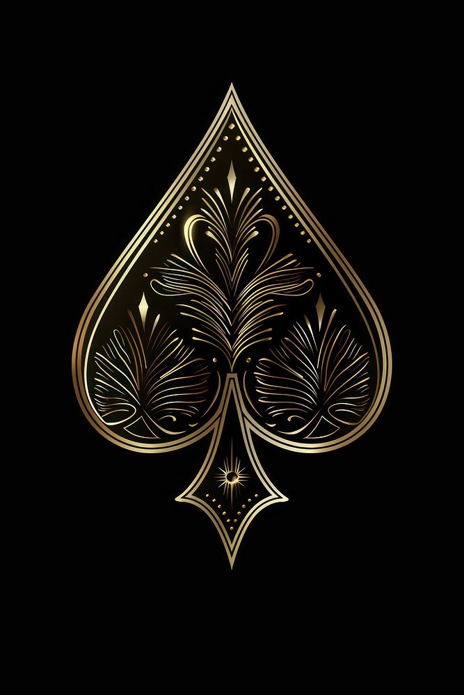 Surreal aesthetic spades logo symbol | Free Photo Illustration - rawpixel