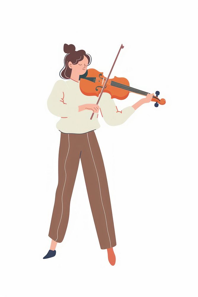 Violinist person fiddle viola. | Free Photo Illustration - rawpixel