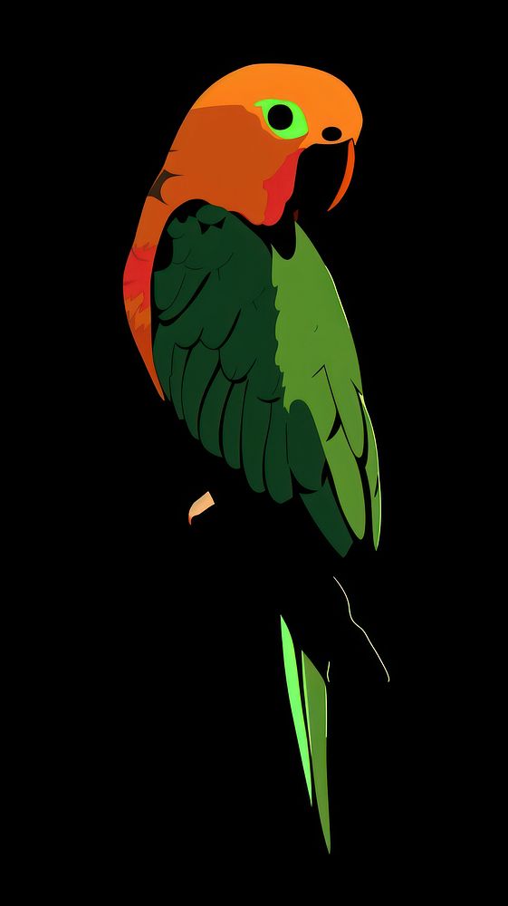 Parrot parakeet animal shark. | Free Photo Illustration - rawpixel