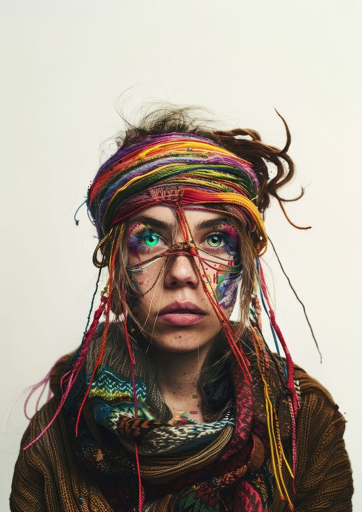 Hippy women photo face photography. | Free Photo - rawpixel