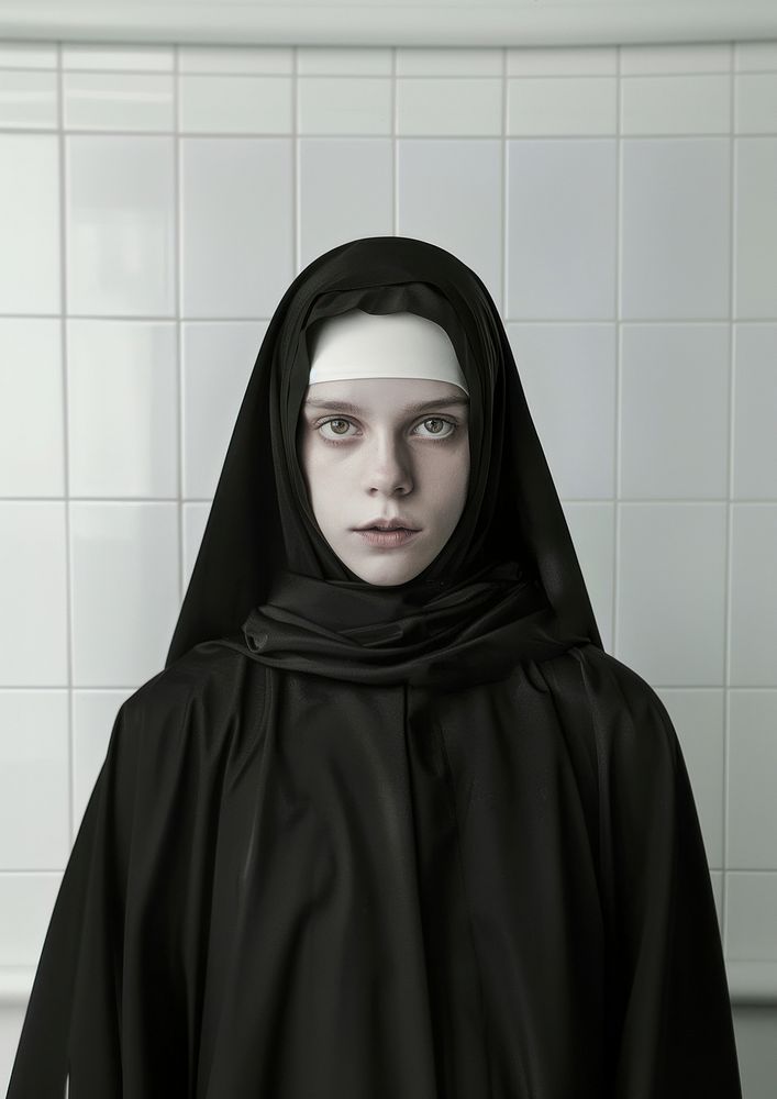 Nun photo face photography. | Free Photo - rawpixel