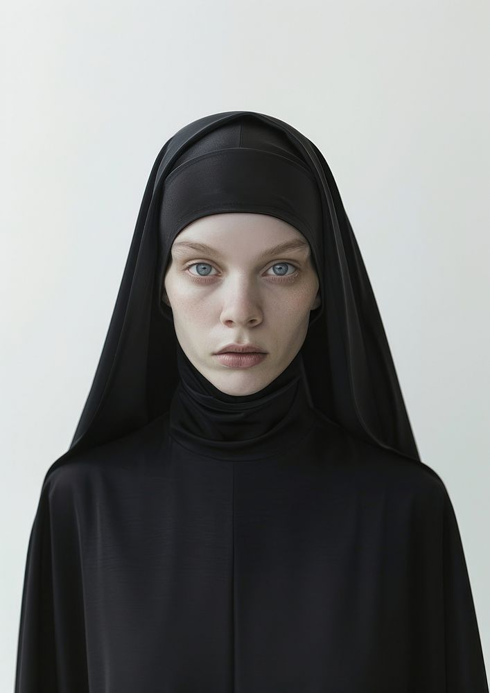 Nun photo face photography. | Free Photo - rawpixel