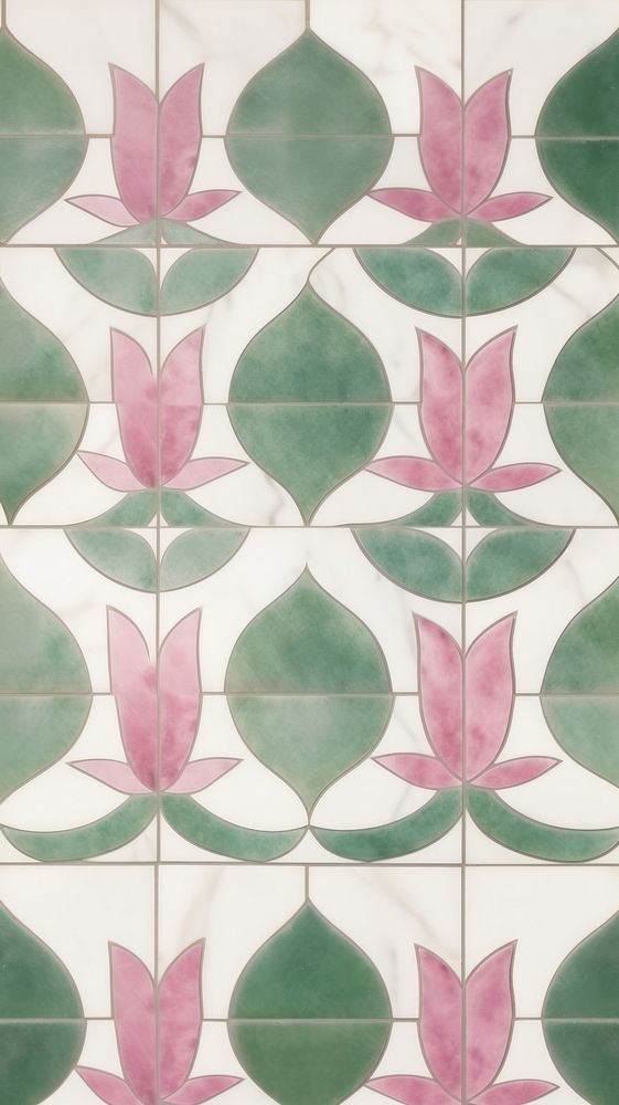 Pink lotus tile pattern. | Free Photo - rawpixel
