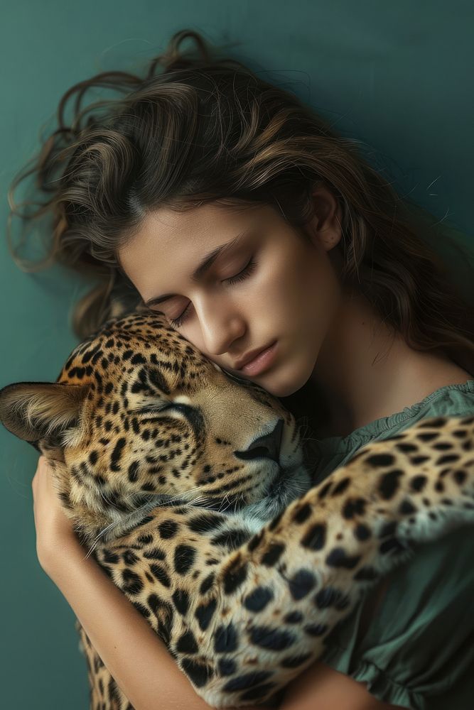 Sleeping panther photo photography portrait. | Free Photo - rawpixel
