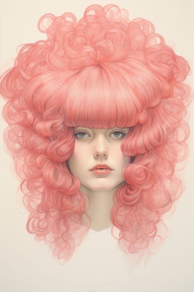 Wig wig photography portrait. | Free Photo Illustration - rawpixel