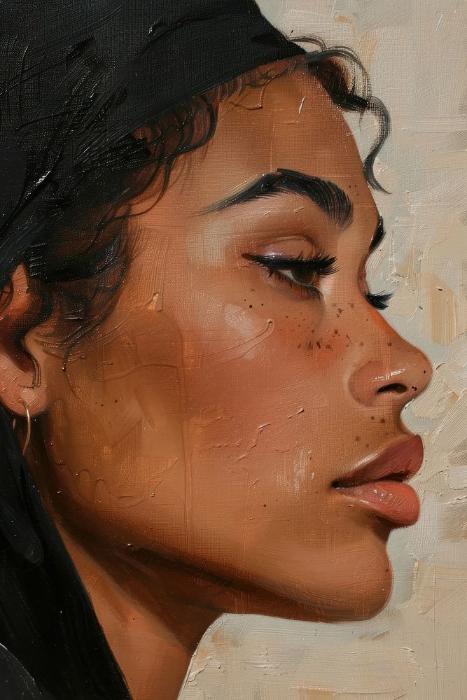 Muslim woman photography portrait person. | Free Photo Illustration ...