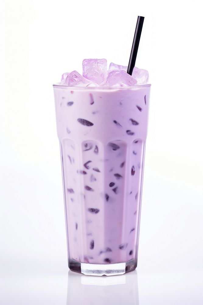 Glass taro shake milkshake beverage | Free Photo - rawpixel