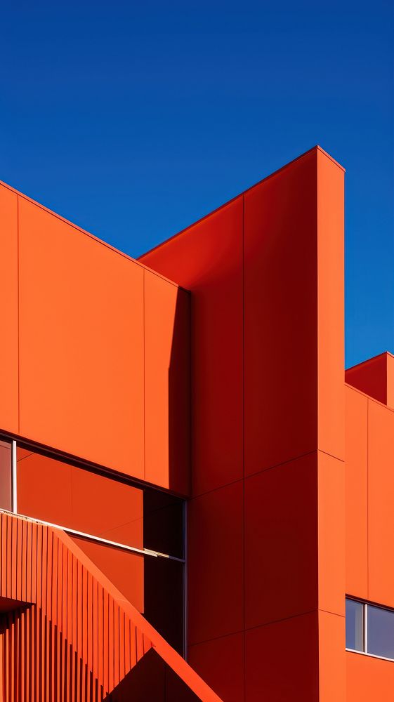 Red building architecture outdoors wall. | Free Photo - rawpixel