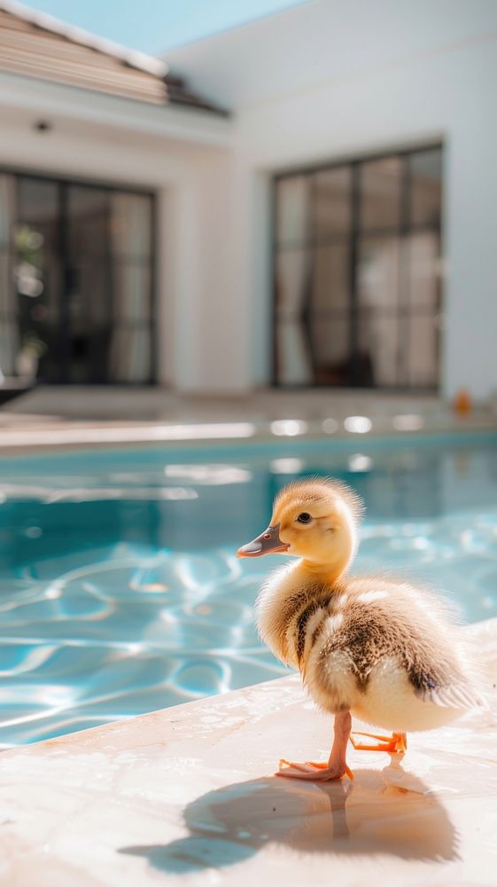 Animal pool duck swimming pool. | Free Photo - rawpixel