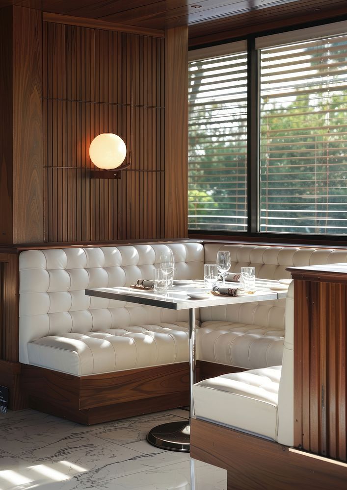 Modern classic diner wood architecture | Free Photo - rawpixel