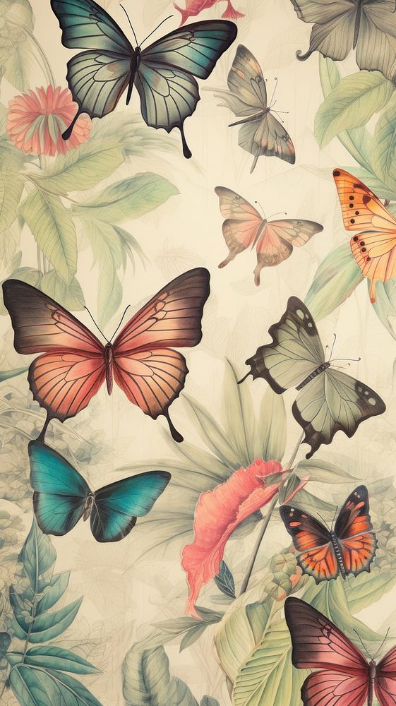 Wallpaper insects backgrounds butterfly animal. | Free Photo ...