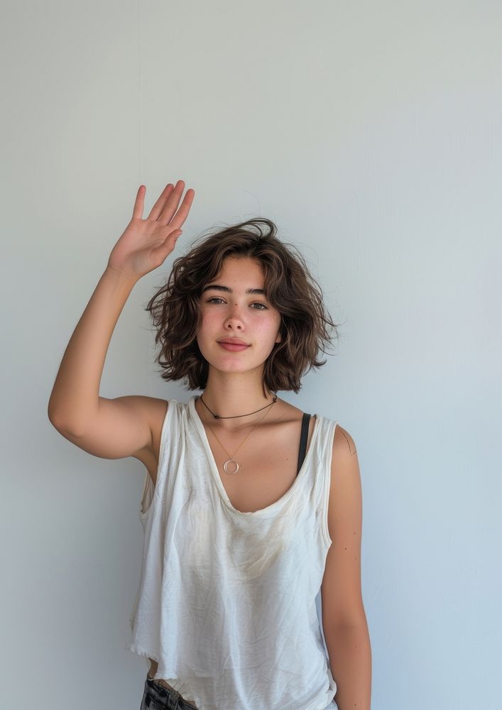 Waving hand portrait photo photography. | Free Photo - rawpixel