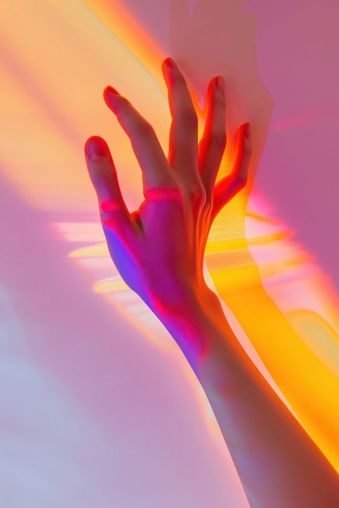 Hand holding blank purple finger | Premium Photo - rawpixel