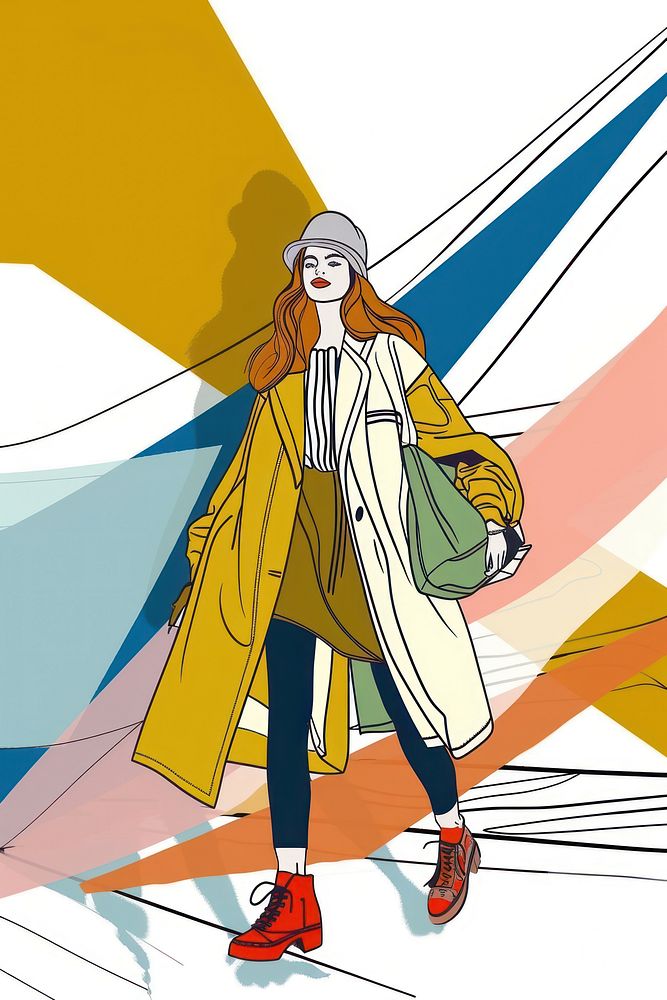 Model wearing fashion clothing apparel | Free Photo Illustration - rawpixel