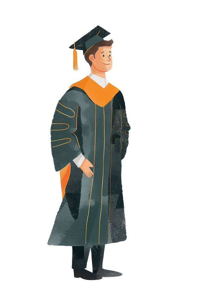Graduation clothing apparel student. | Free Photo Illustration - rawpixel