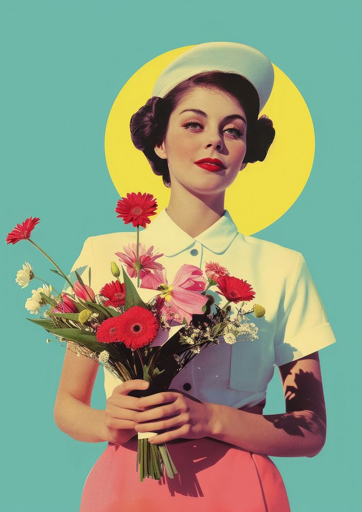 Hospital person flower photography portrait | Free Photo Illustration ...