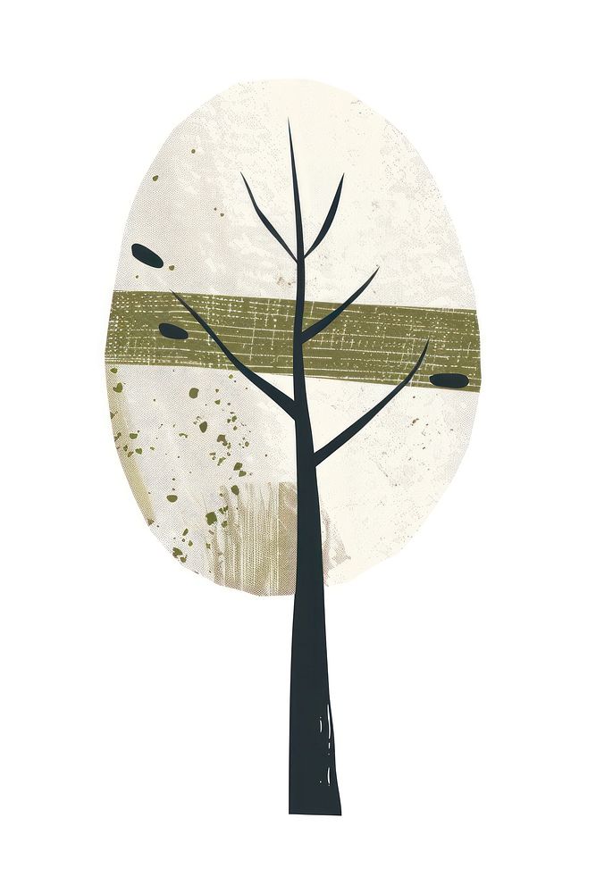 Gree tree symbol cross plant. | Free Photo Illustration - rawpixel