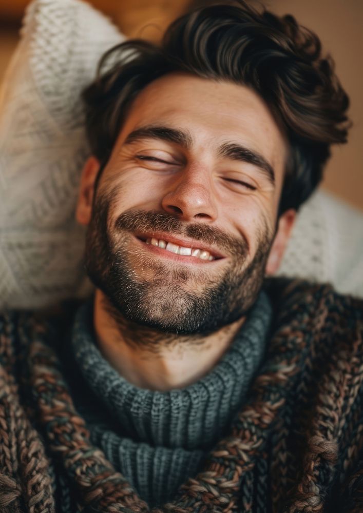 Man laugh laughing dimples. | Free Photo - rawpixel