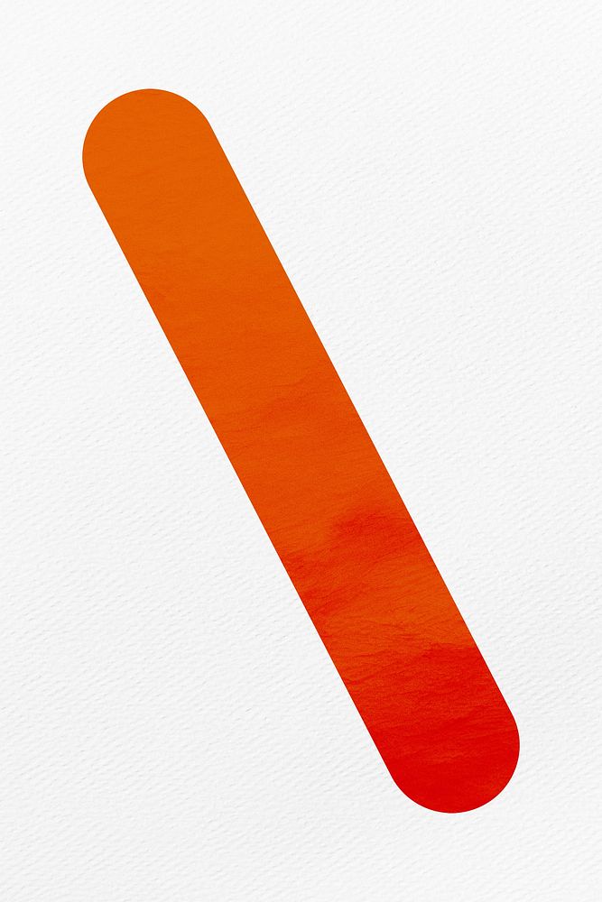 Red backslash sign illustration | Free Photo Illustration - rawpixel