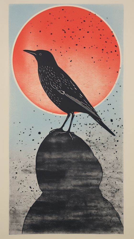 Bird blackbird agelaius animal. | Free Photo Illustration - rawpixel