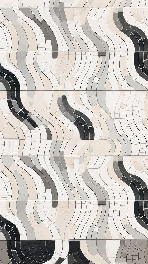 Wave tile pattern kangaroo wallaby | Free Photo - rawpixel