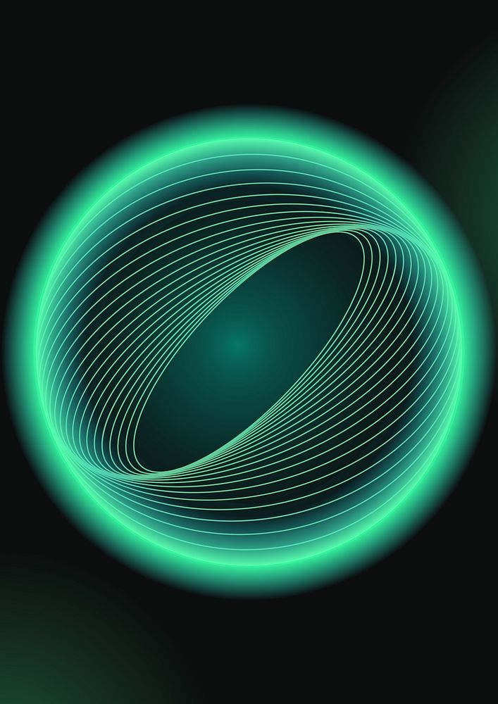 Futuristic glowing circular gradient background | Free Photo Illustration - rawpixel