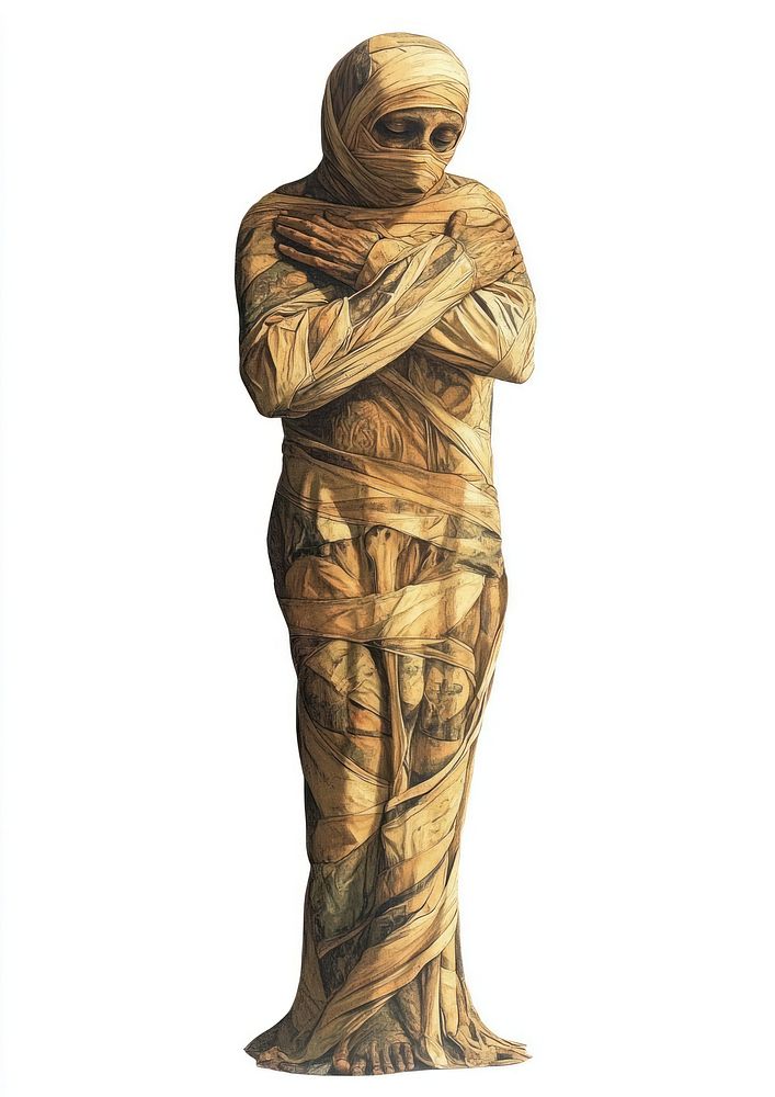 A Mummy art illustration historical. | Free Photo Illustration - rawpixel