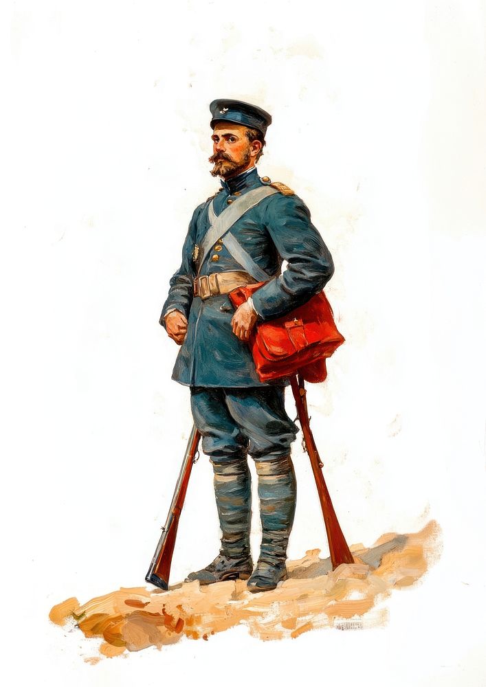 victorian soldier military officer vintage. | Free Photo Illustration ...