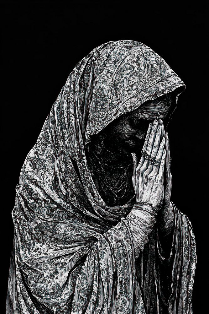 Praying prayer photography traditional | Free Photo Illustration - rawpixel
