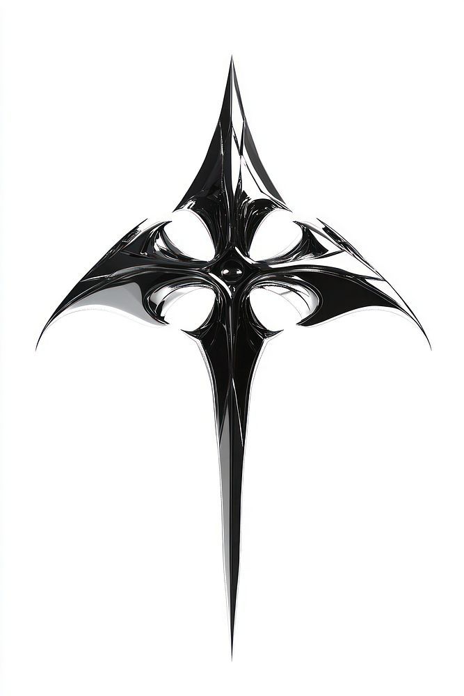 Cross design futuristic sculpture. | Free Photo Illustration - rawpixel