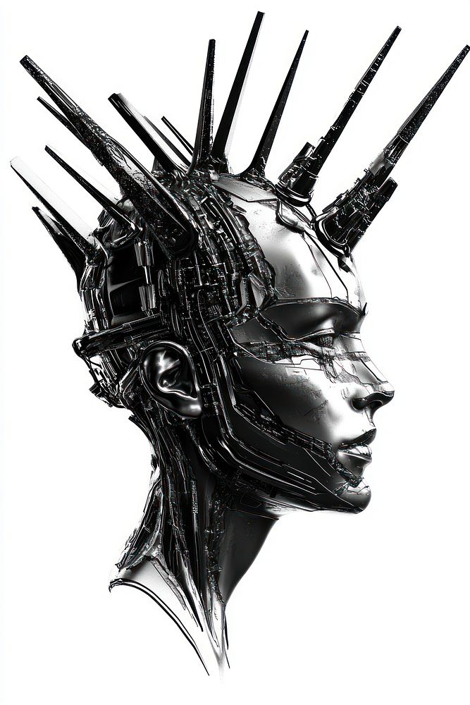 Human head design art technological. | Free Photo Illustration - rawpixel