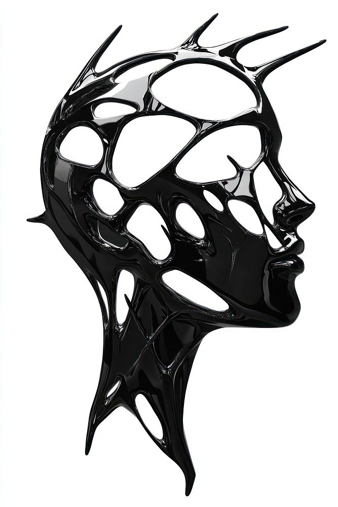 Human head design art illustration. | Free Photo Illustration - rawpixel