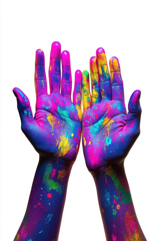 Techno colorful vibrant colors. | Free Photo Illustration - rawpixel