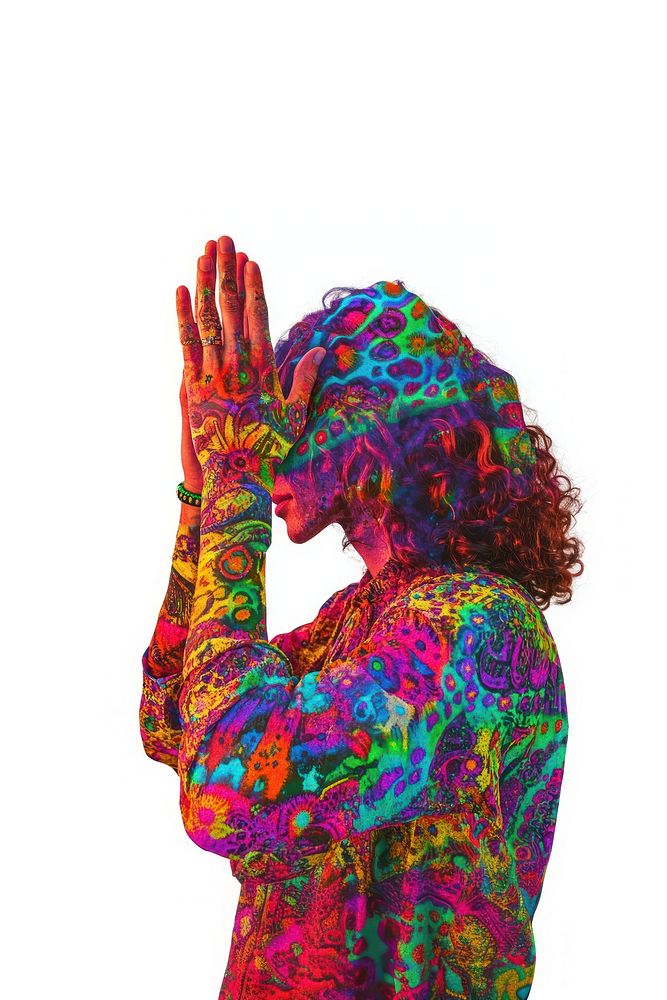divine style colorful vibrant art. | Free Photo Illustration - rawpixel