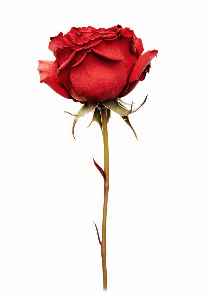 Pressed red rose flower botanical | Free Photo - rawpixel