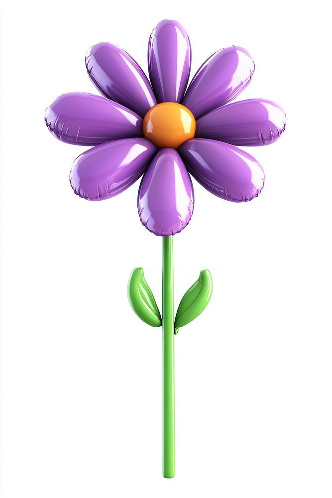 balloon animal flower purple design | Free Photo - rawpixel