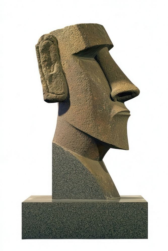 Moai sculpture statue art. | Free Photo Illustration - rawpixel