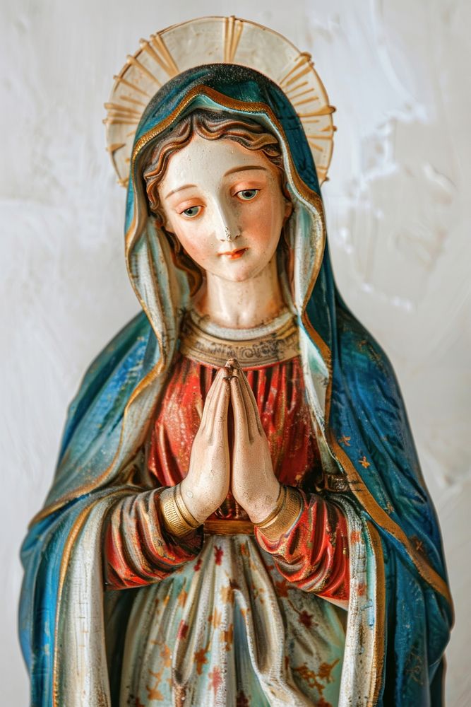 Saint mary religious art iconography. | Free Photo - rawpixel