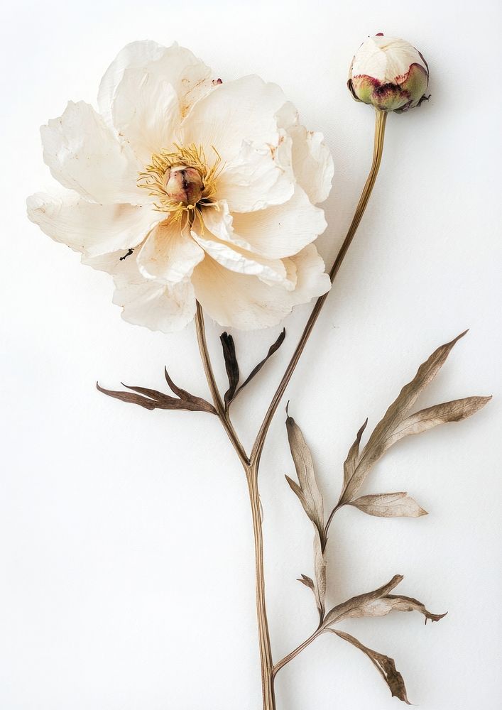Real Pressed peony flower dried | Free Photo - rawpixel