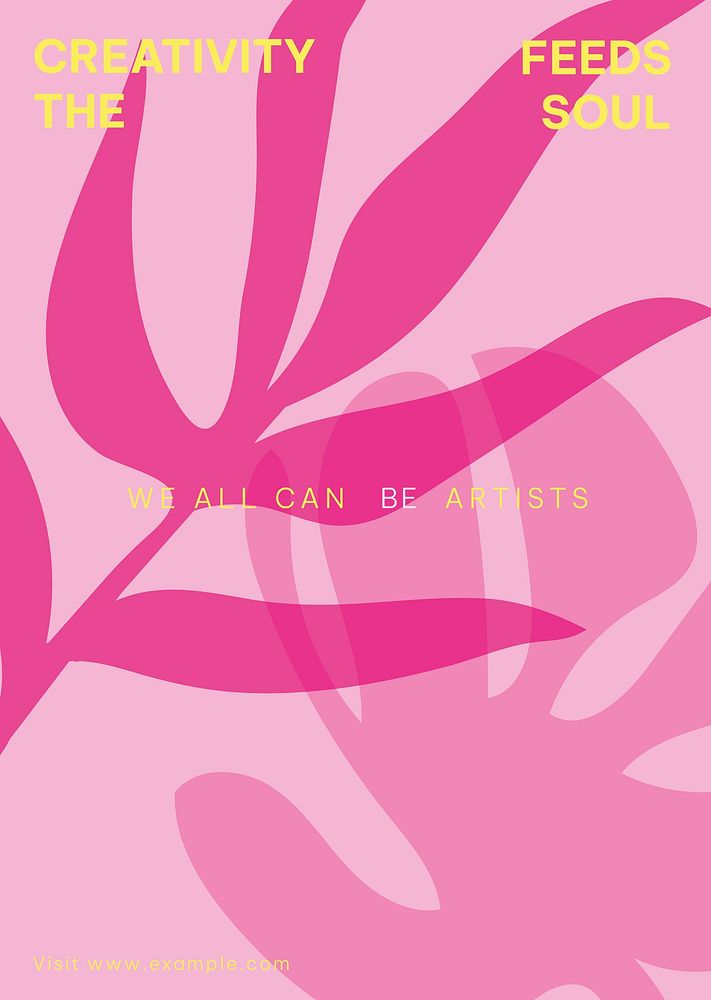 Art creativity poster template | Free Photo - rawpixel