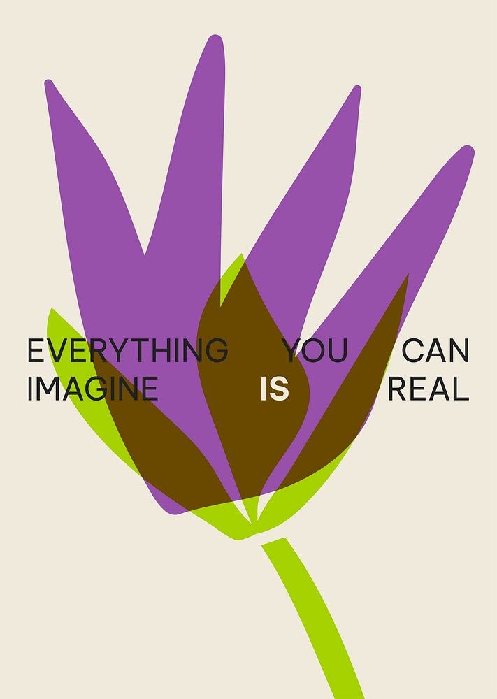 Self-love reminder quote poster template | Free Vector Template - rawpixel