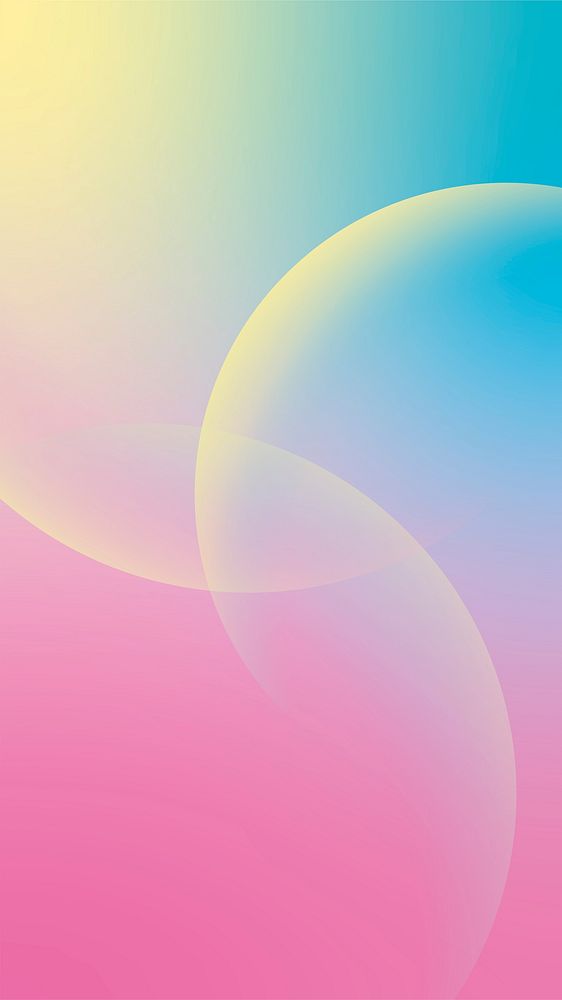 Vibrant abstract gradient mobile wallpaper | Free Photo Illustration - rawpixel