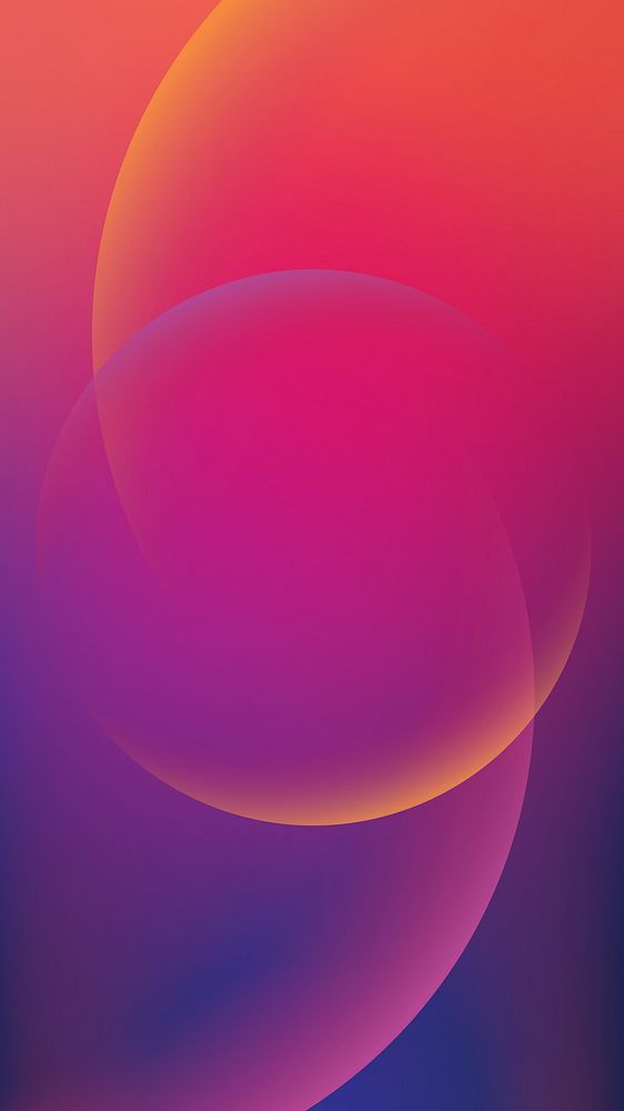 Vibrant abstract gradient mobile wallpaper | Free Photo Illustration ...