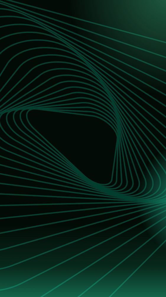 Abstract green lines pattern gradient | Free Photo Illustration - rawpixel
